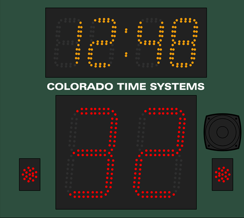 Shot and Play Clock - set of 2 (CLK-2000.S) - Refurbished – Colorado ...