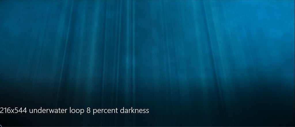 LED Video Display Animation - Underwater Loop – Colorado Time Systems